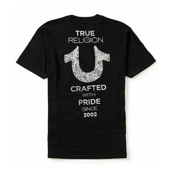 True Religion | Shirts | True Religion Mens Metallic Tee Tshirt | Poshmark